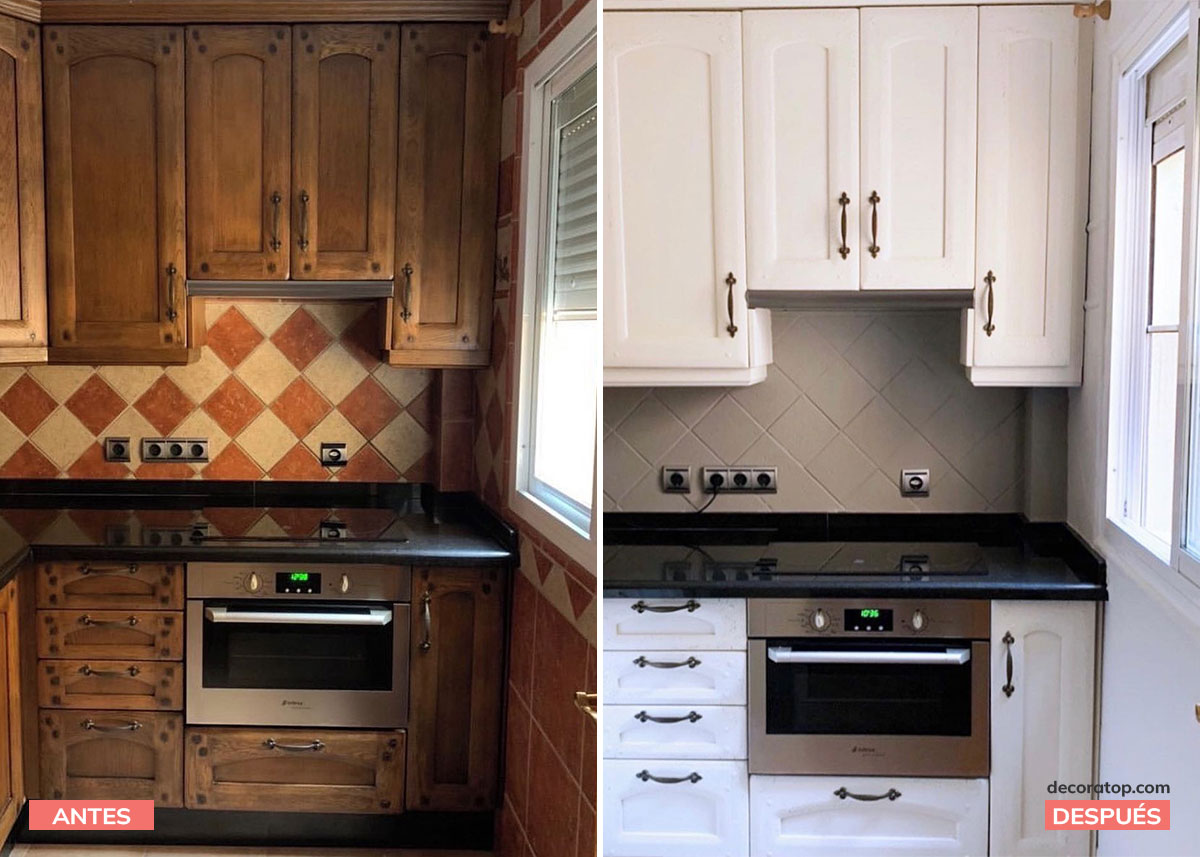 20+ Cocinas Antes y Después: cambios increíbles ¡con PINTURA! 20+ Cocinas Antes y Después: cambios increíbles ¡con PINTURA!
